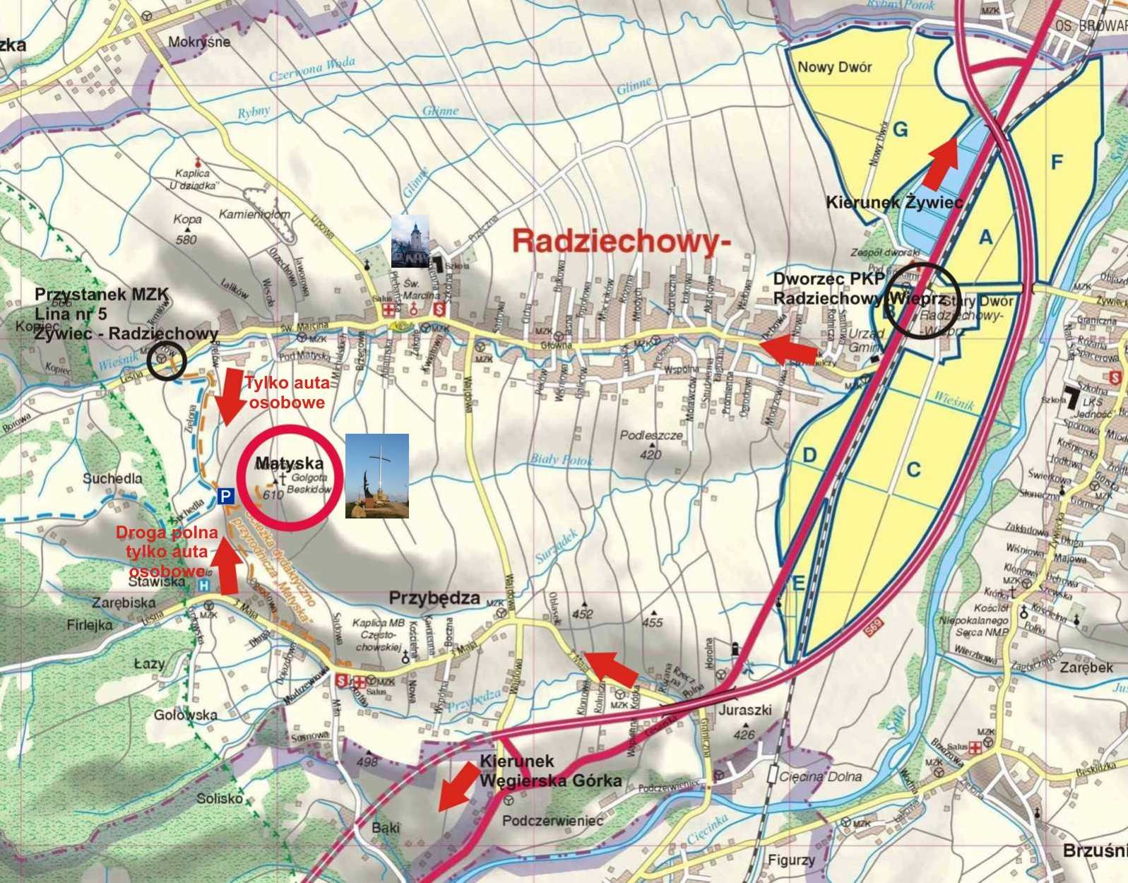 Góra Matyska - Golgota Beskidów