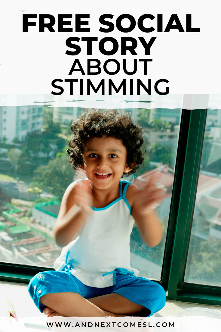 Free Printable Stimming Social Story | And Next Comes L - Hyperlexia ...