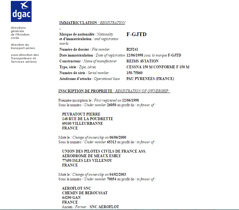 LFMP NEWS actualités de Perpignan-Rivesaltes: 29 MARS 2017: F-GJTD, D ...