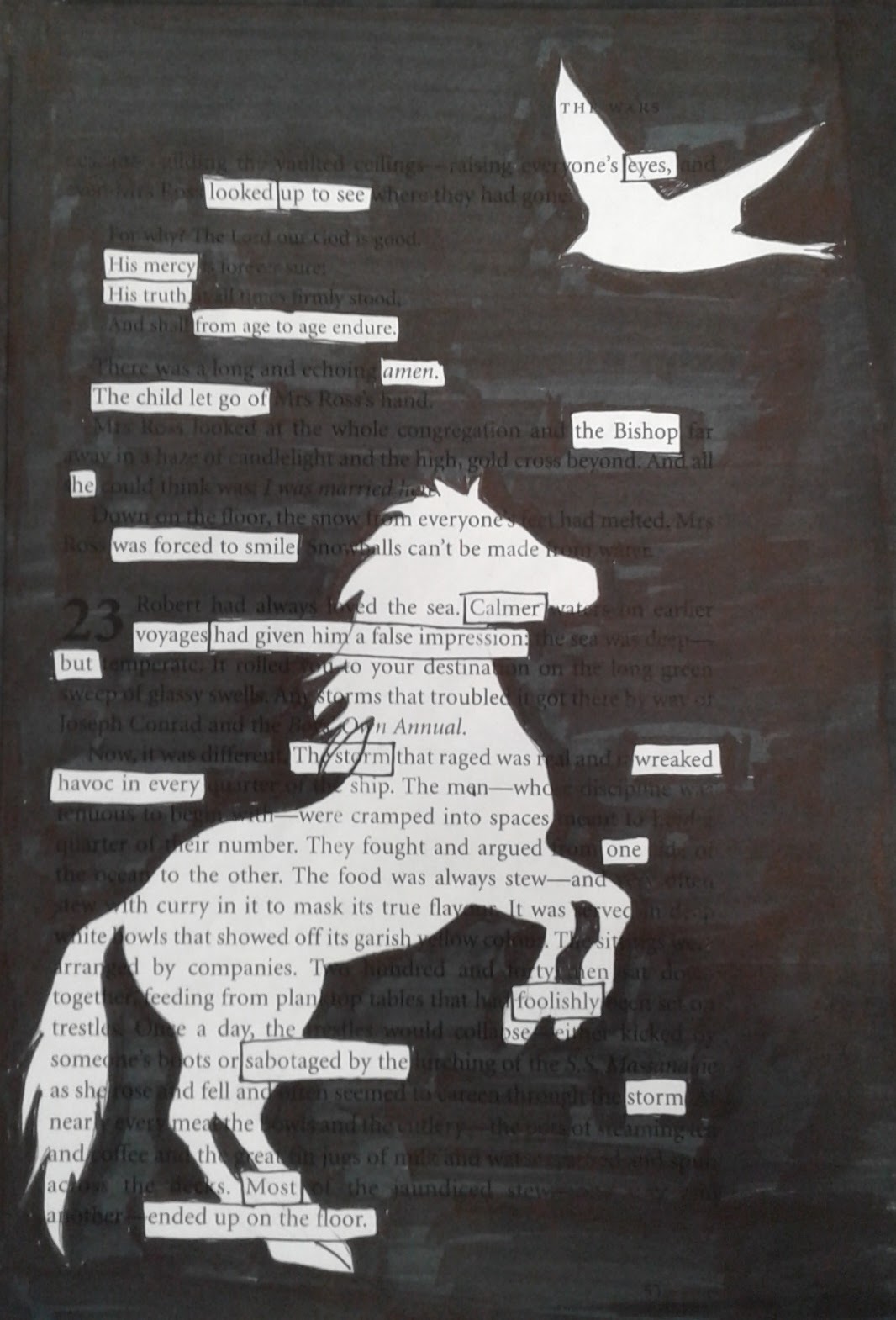 A Faithful Attempt Blackout Poetry a-faithful-attempt-blackout-poetry