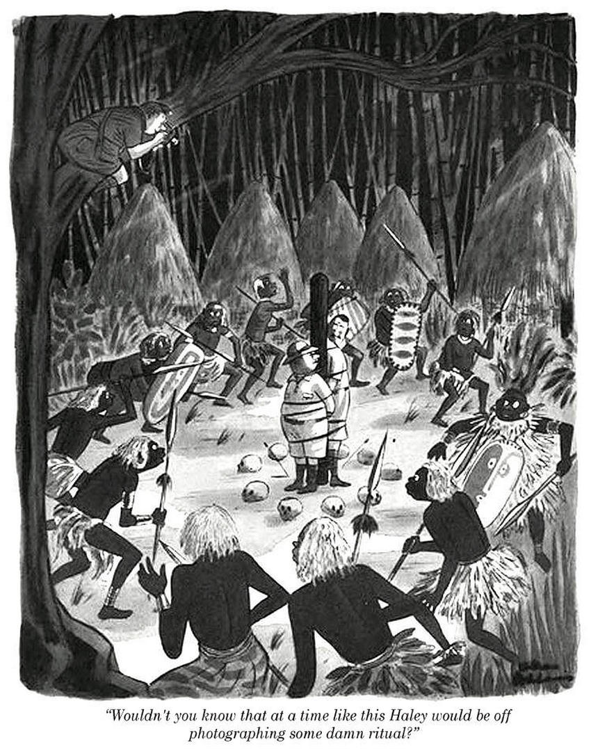 Hairy Green Eyeball 3: Chas Addams early 1950s