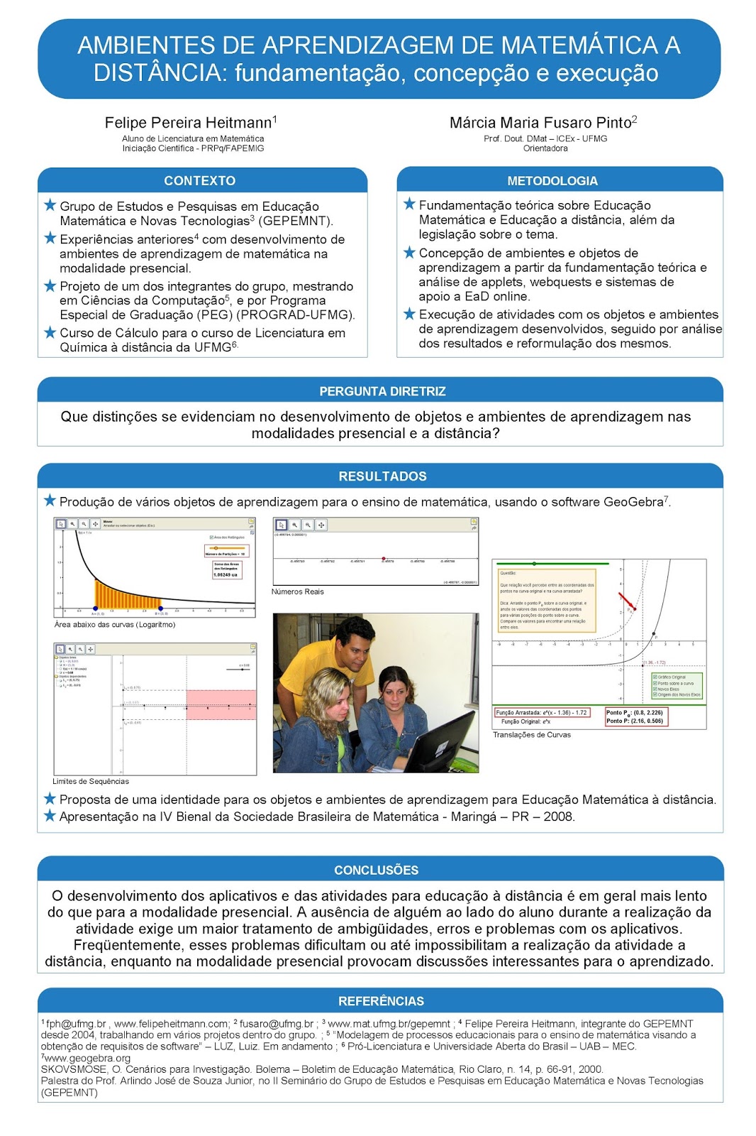 Como fazer Pôster para Congressos: Pôster para Pedagogia - 10 Modelos ...