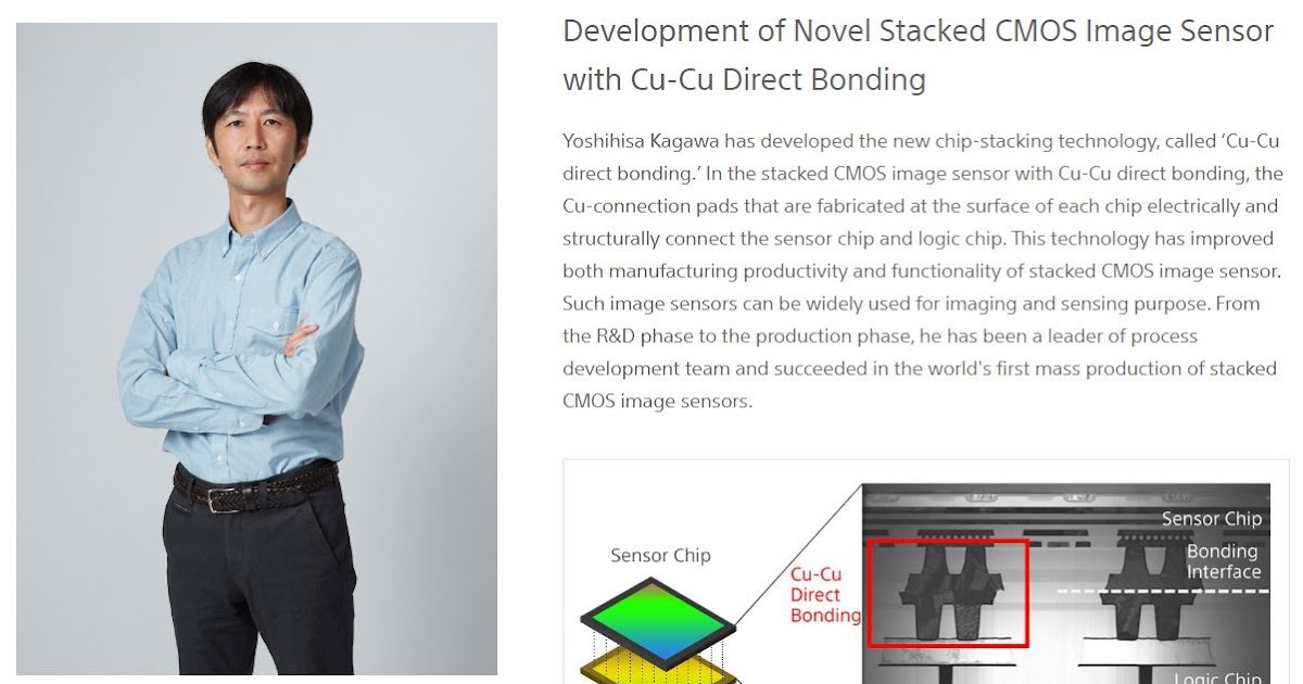 Image Sensors World: Sony Outstanding Engineer Awards