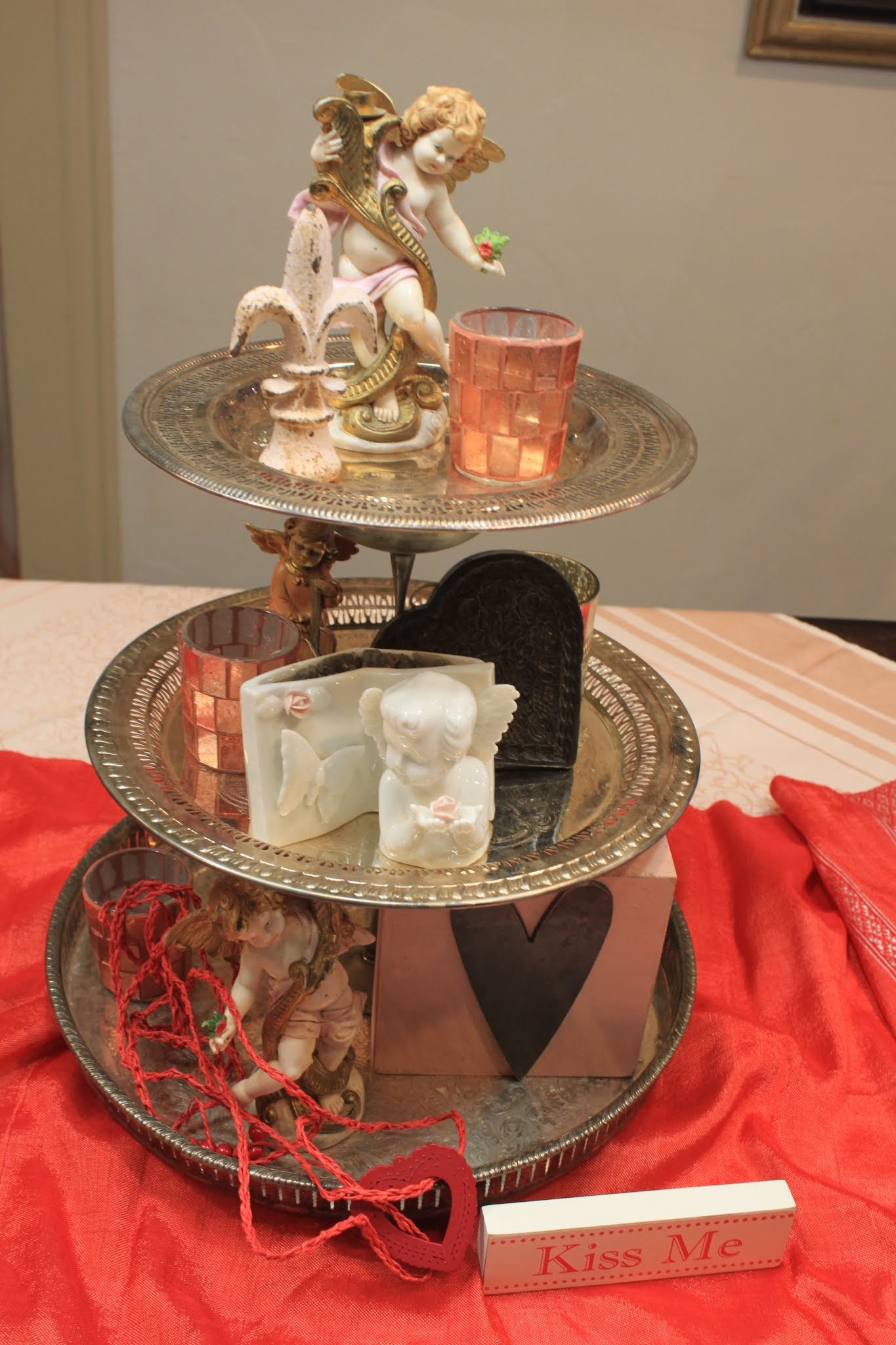 Homemade 3 Tray Silver Stand | Our Refined Farmhouse