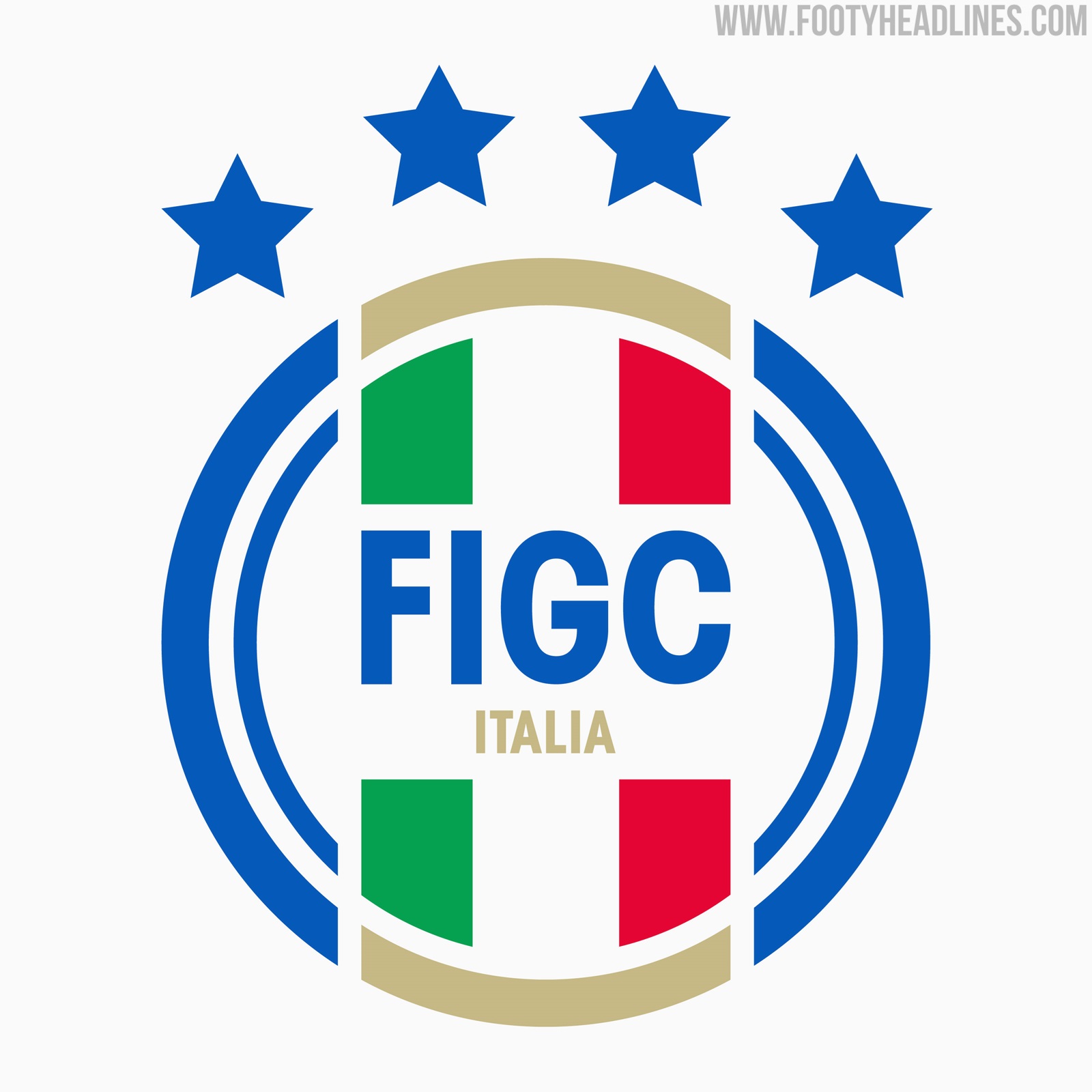 New Italy FA Logo Unveiled - Footy Headlines