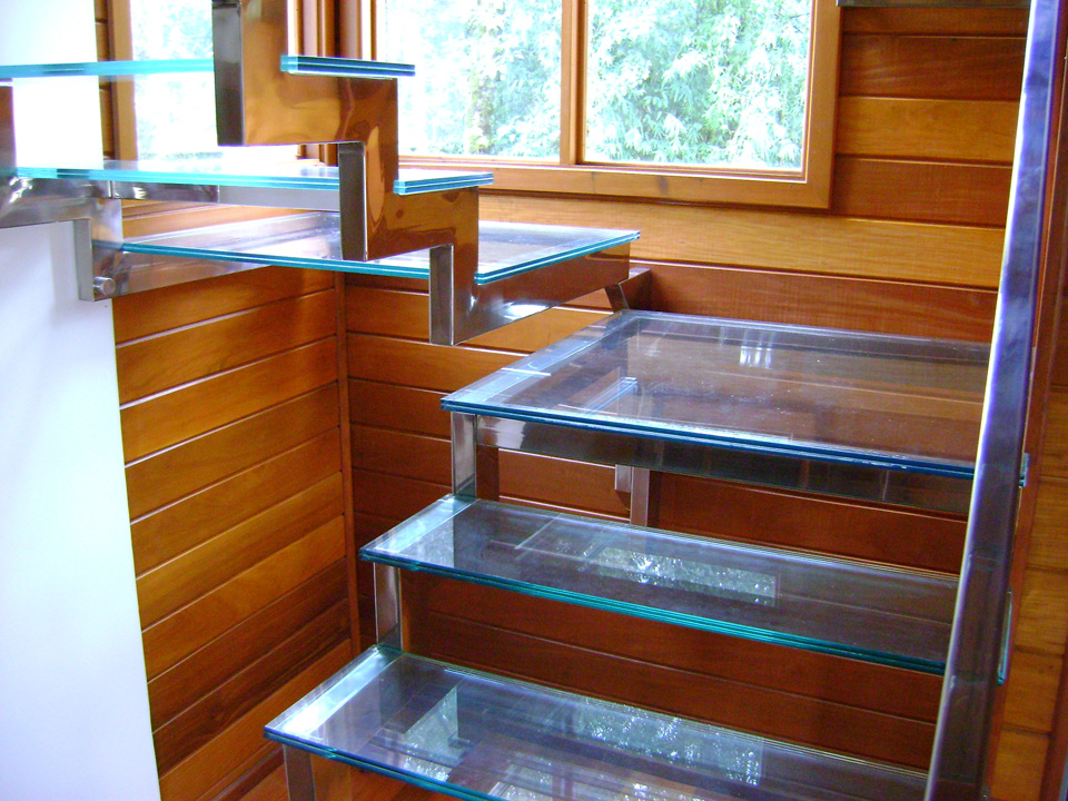 Decoração designer: Decoração cozinha e escada designer