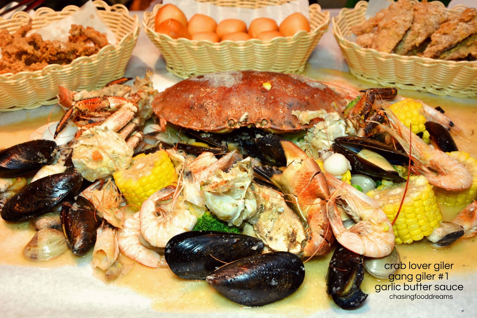 CHASING FOOD DREAMS: Crab Factory Introduces New Cheese and Salted Egg ...