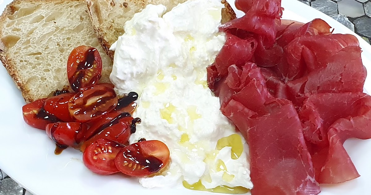 Maryam's Culinary Wonders: 1556. Single Serve Burrata Plate