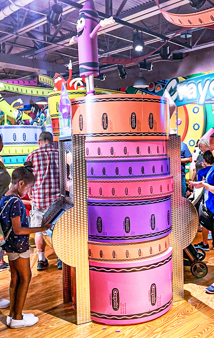 Crayola Experience in Pennsylvania | Nina Kobi