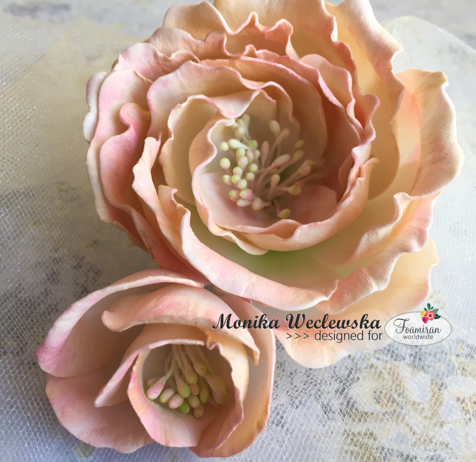 Foamiran Worldwide: Silk flowers