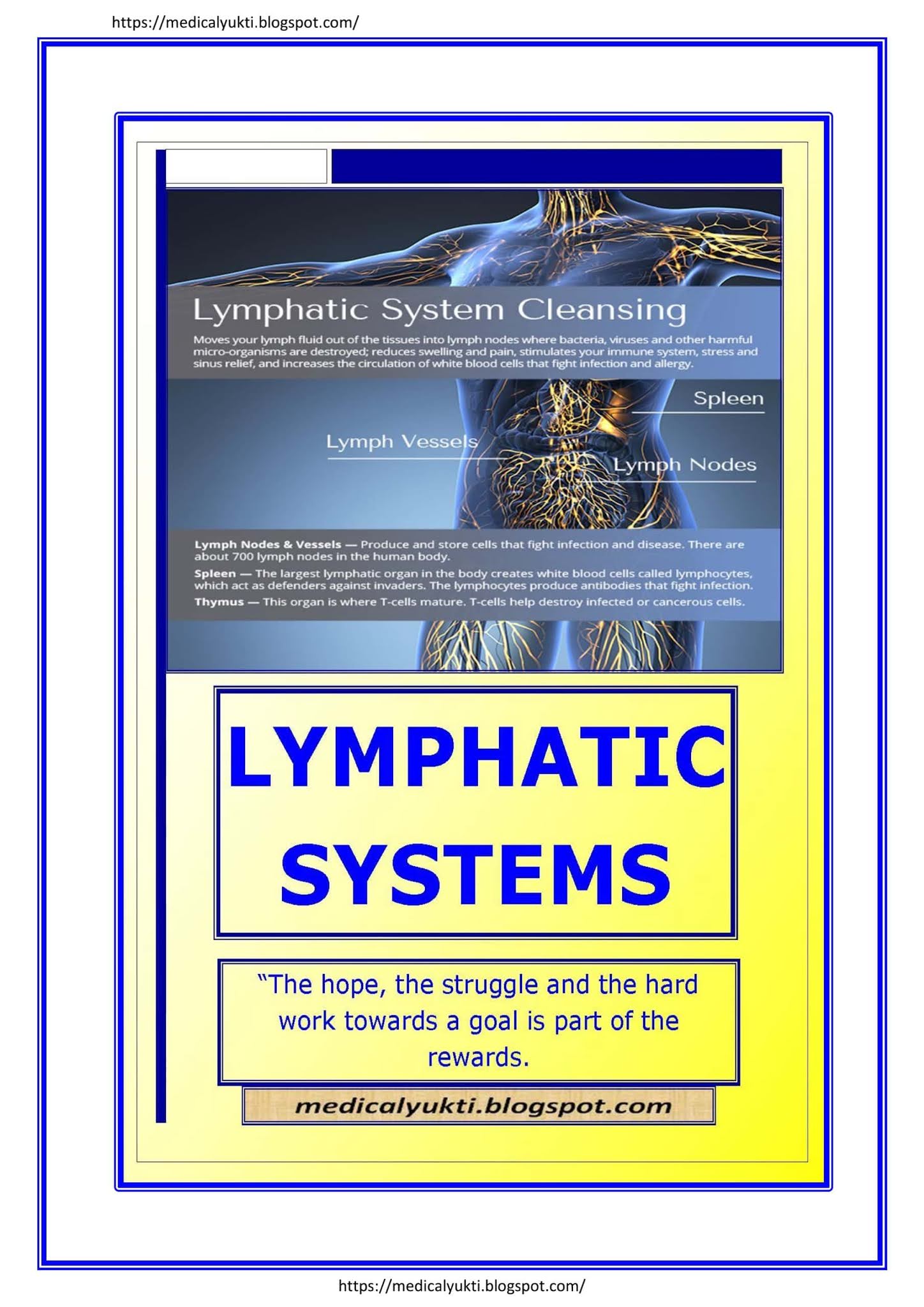 LYMPHATIC SYSTEMS - Medical Yukti