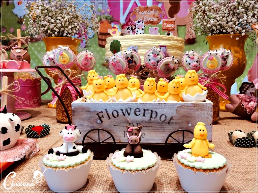 Feito com Amor: Fazendinha Rosa