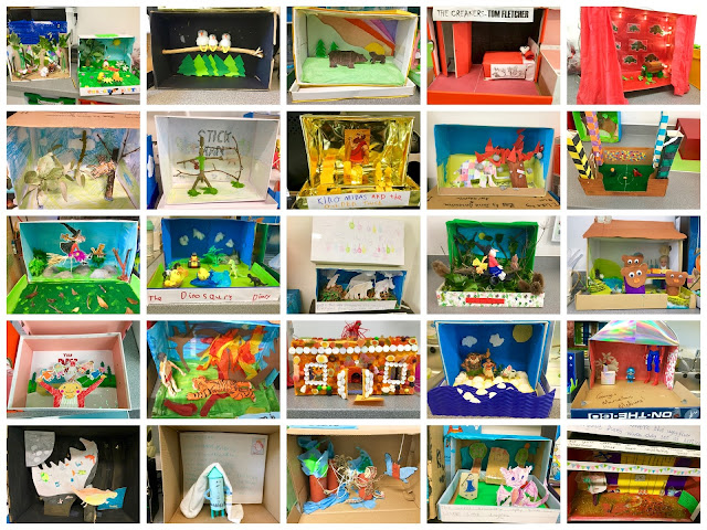 Hacton News: Literacy Week: Story in a Shoe Box