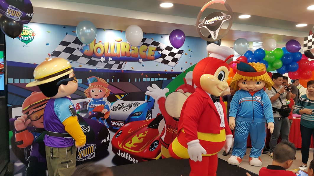 JOLLIRACE I Jollibee's New Party Theme - Erica YuB