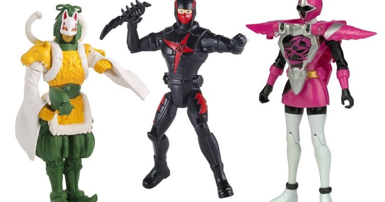 NickALive!: Gold Ranger And Ninja Mode Gear Lead Off New Bandai's ...