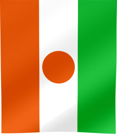 Flag of Niger (GIF) - All Waving Flags