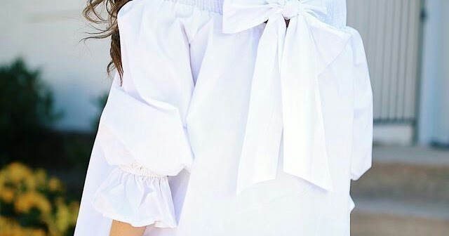 Fαshiση Gαlαxy 98 ☯: Bow back white top