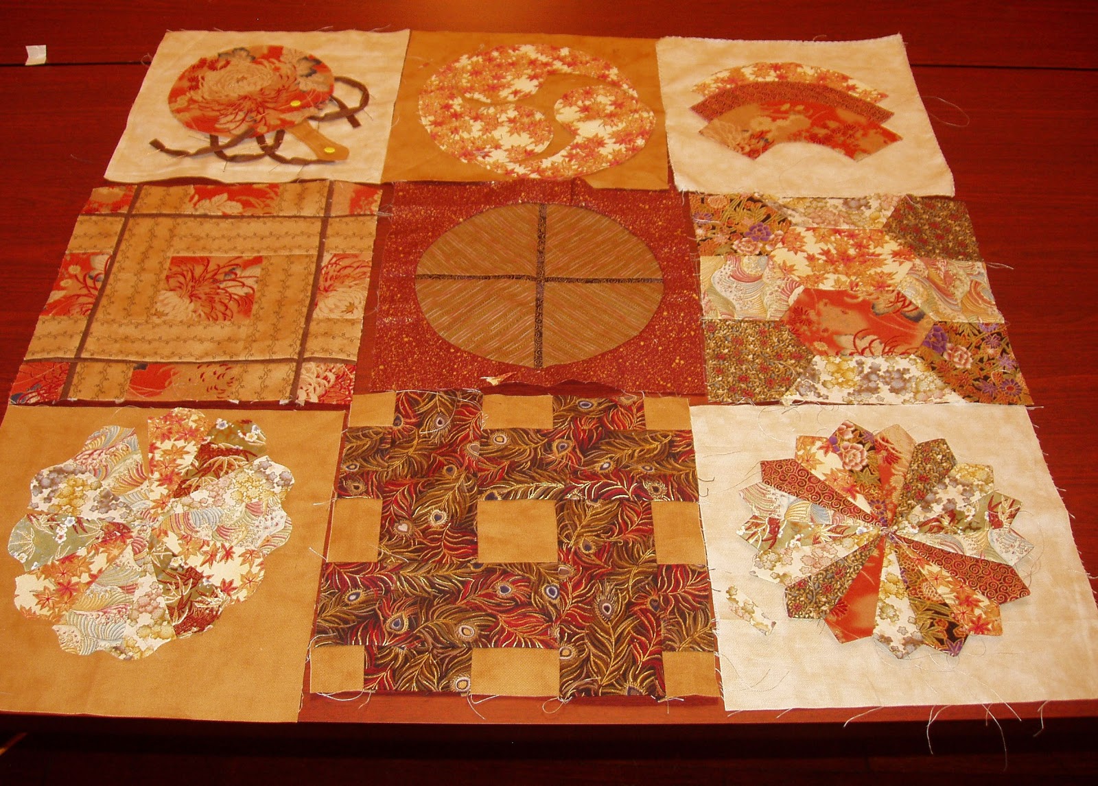 sashiko and other stitching: Japanese Quilt Blocks course - part 2