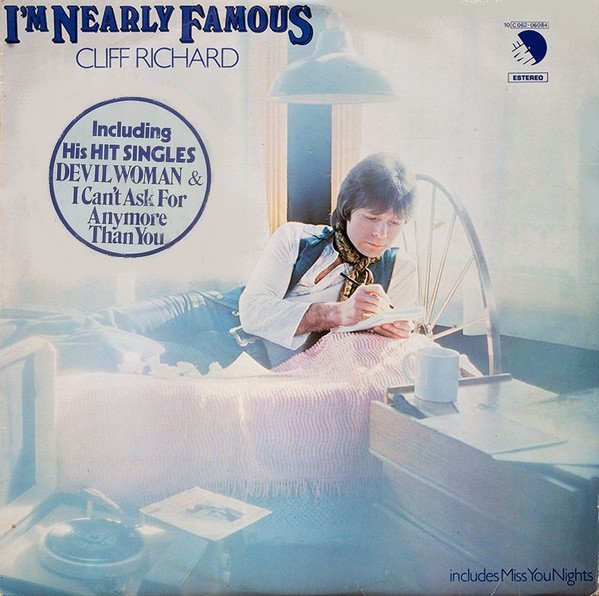 Rock On Vinyl: Cliff Richard - I'm Nearly Famous (1976)