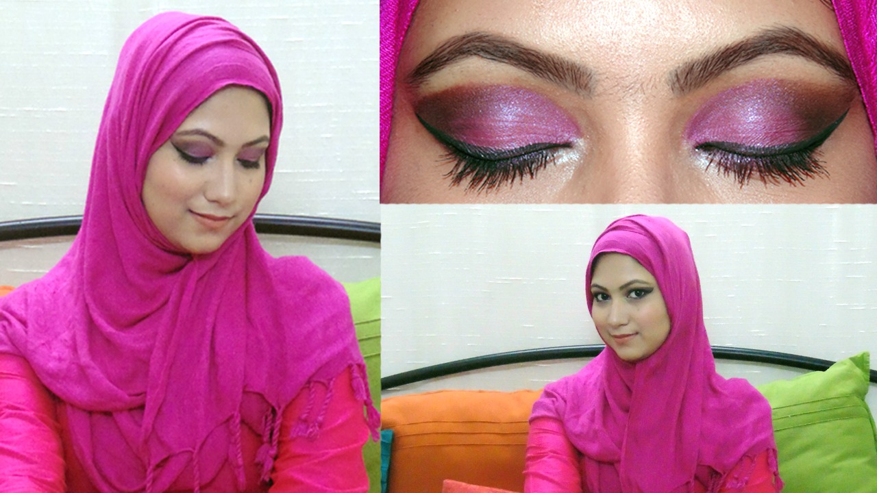 My OBSESSion: EID MAKEUP Tutorial 2016 | Arabic Pink Eye makeup Look