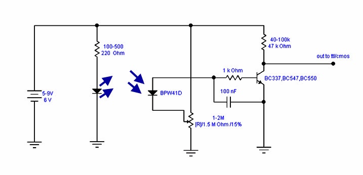 life 4 tech - tech 4 life: The very simple, simplest BPW41 infrared reflective or trans ...