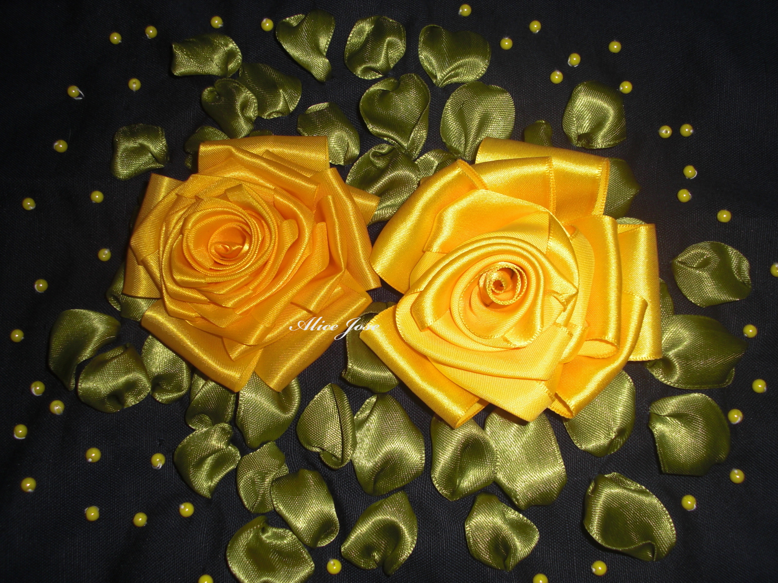 Creative Art and Craft: Ribbon Work & Embroidery