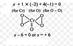 Welcome to Chem Zipper.com......: What is the oxidation number of CrO5?