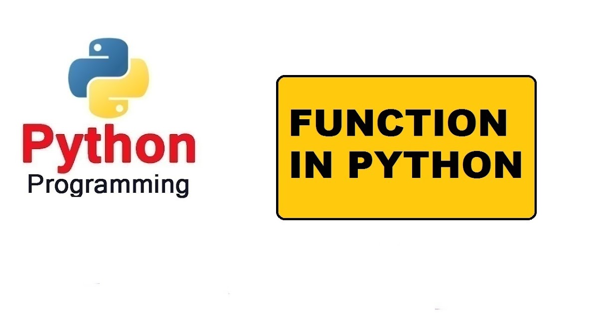 Python Functions python-functions