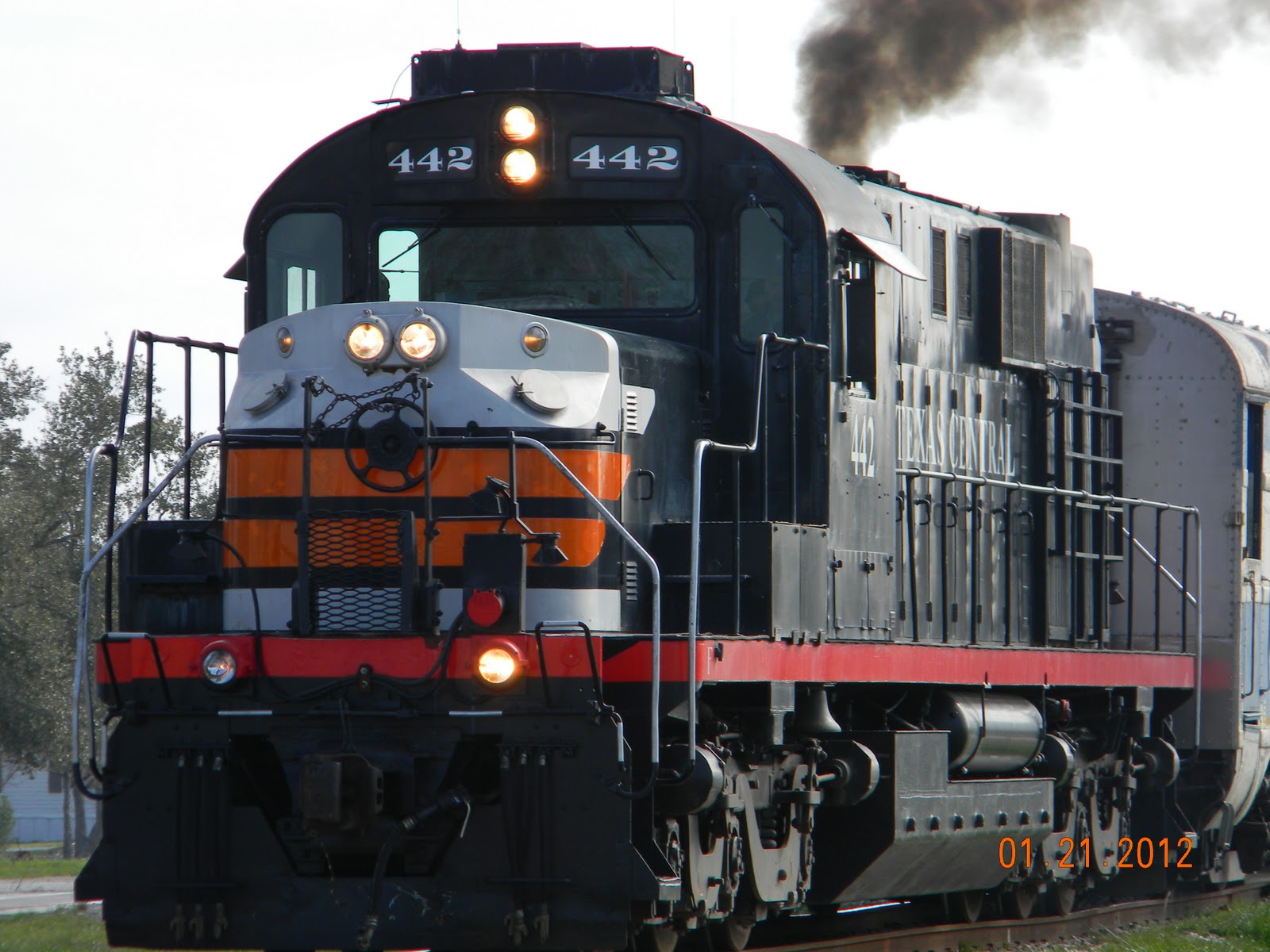 CWC3 Railfanning Page: Central Texas Railfanning--Hill Country and Austin Tx 21 Jan 2012