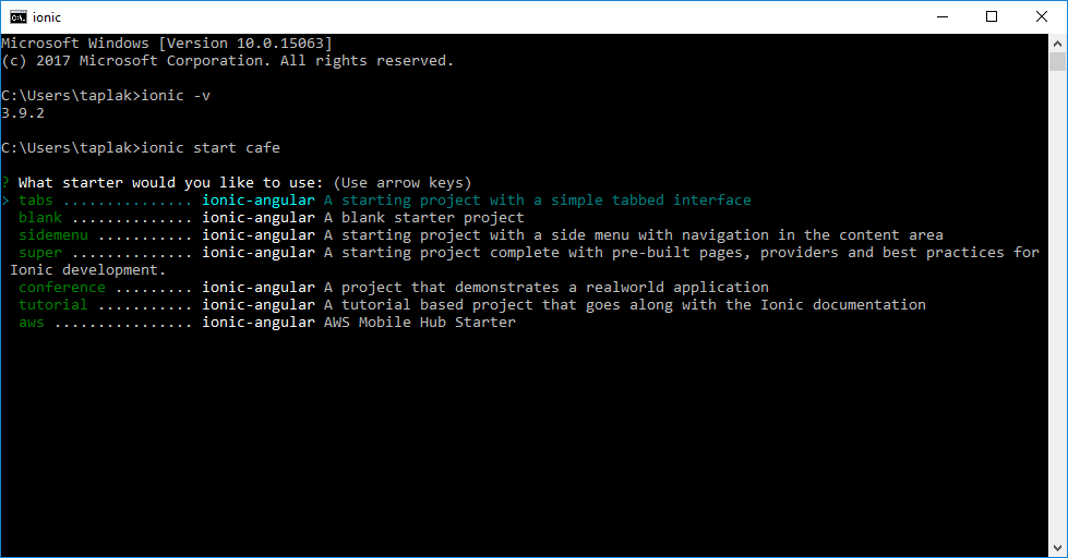 Pengenalan Ionic - Getting Started
