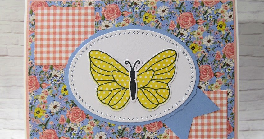 Savvy Handmade Cards: Yellow Butterfly Card - TMS #544