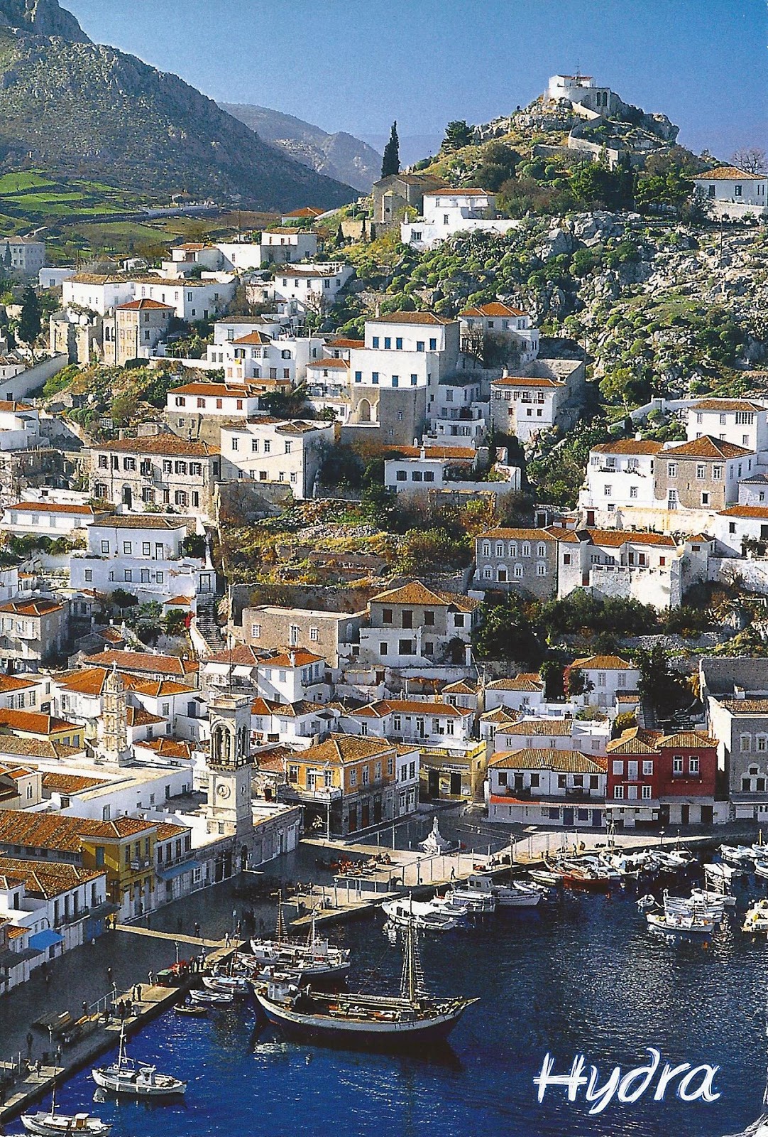 A Journey of Postcards: Hydra Island | Greece