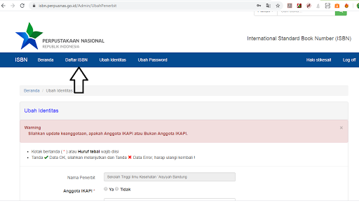Tata Cara pengajuan ISBN dan Contoh Surat Pengajuan ISBN Perpusnas ...