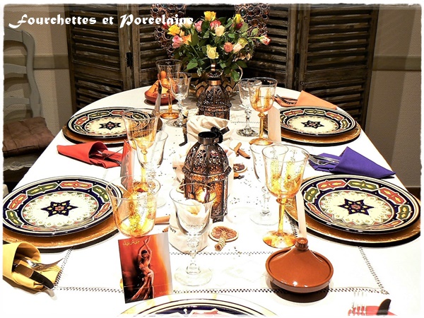 Fourchettes et Porcelaine: TABLES " INSPIRATION ORIENTALE