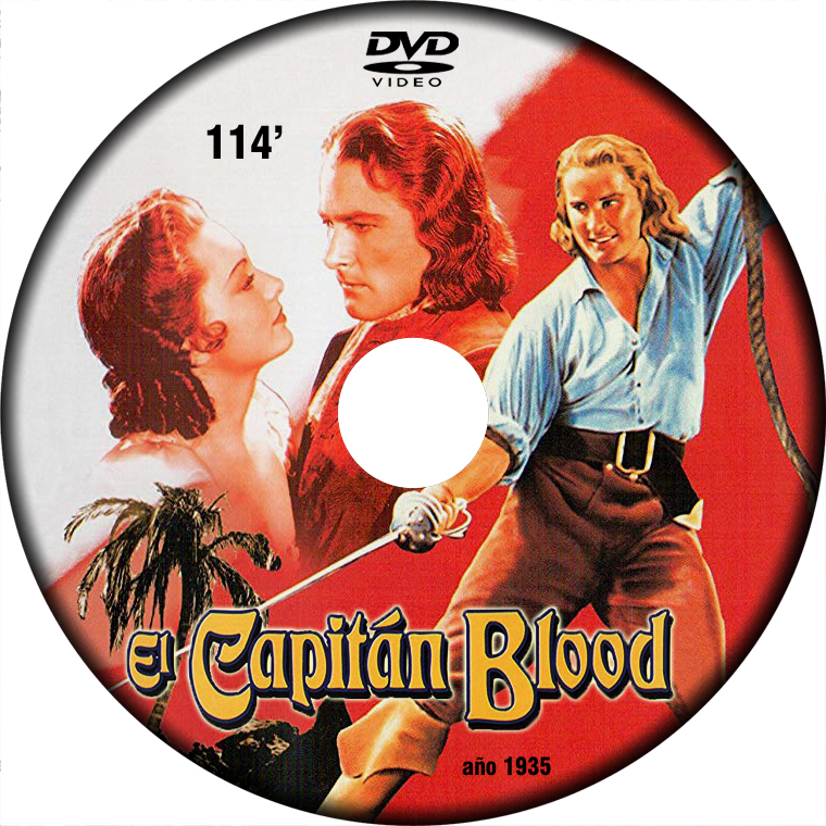 Caratulas de películas DVD para cajas CD: El Capitán Blood - [1935]