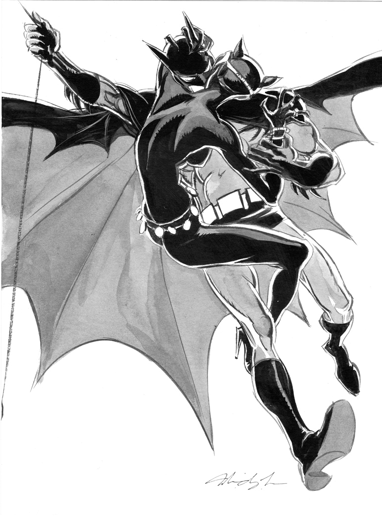 MindyDoodles: Bat Kiss