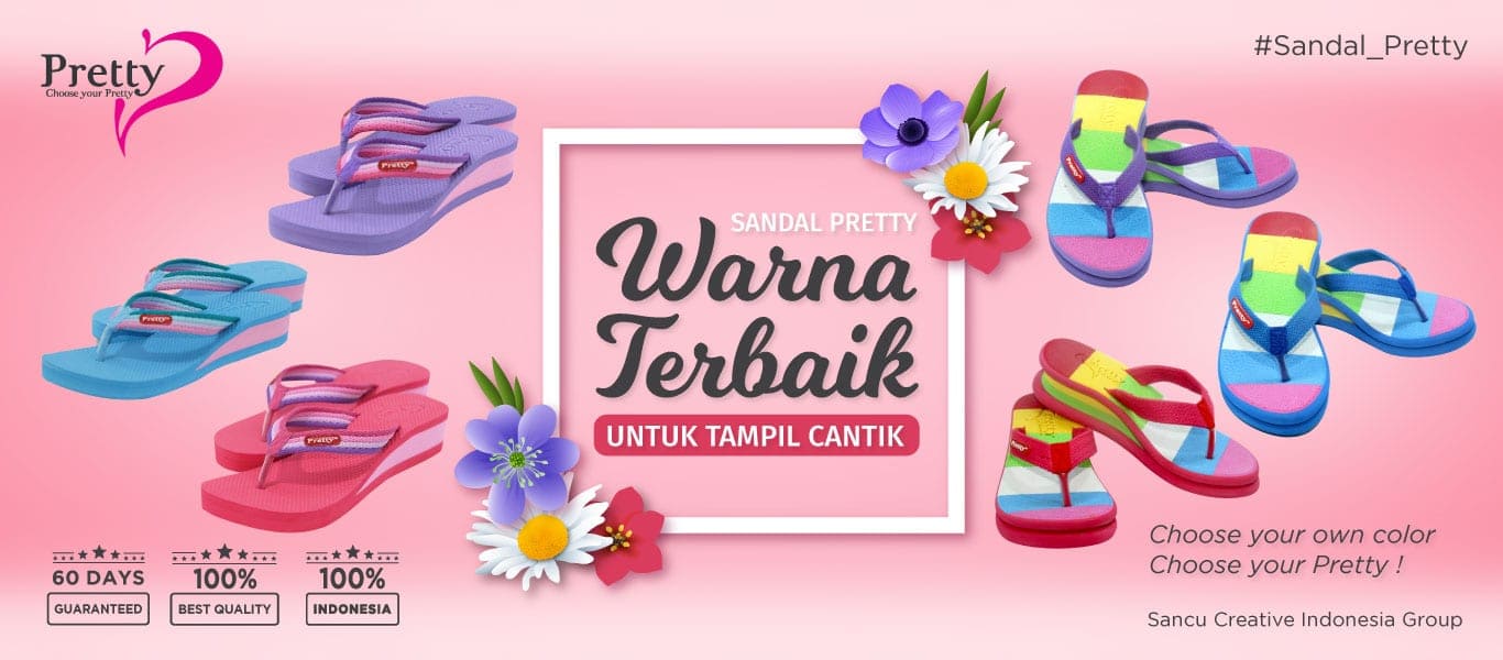 Sandal Wanita, Sandal Jepit, Sandal Murah, Sandal Wanita Terbaru