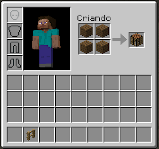 Minecraft Dicas: Como Fazer Bancada de Trabalho