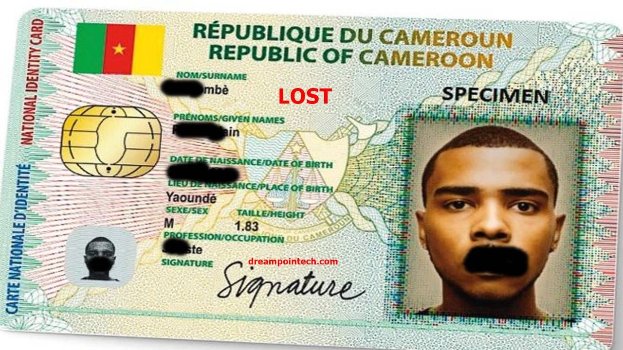 Retrieve Or Find Your Lost Cameroon National ID Card Number Retrieve Or Find Your Lost Cameroon National ID Card Number