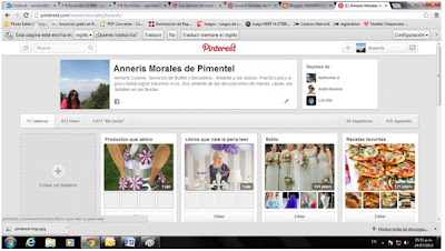 TENEMOS CUENTA EN "PINTEREST"