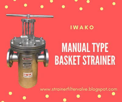 StrainerFiltervalve: Basket Strainer IWAKO