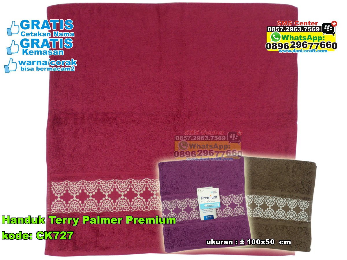 Handuk Terry Palmer Premium | Souvenir Pernikahan