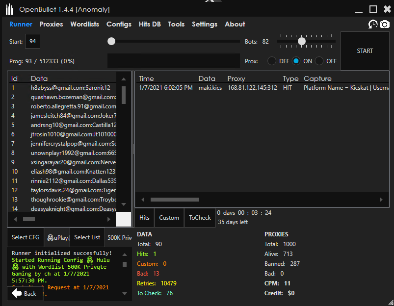 Openbullet/SilverBullet Config