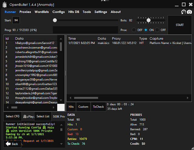 Openbullet/SilverBullet Config