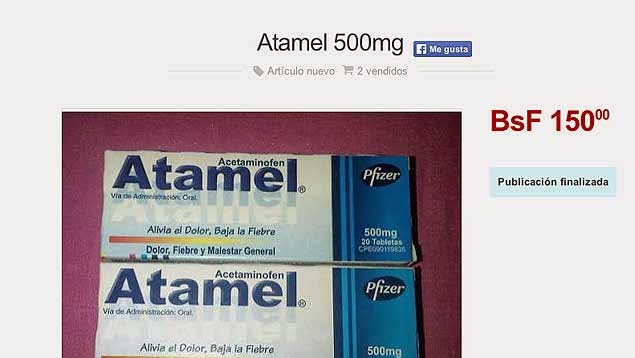 El Parroquiano: Venden una caja de Atamel hasta en 150 bolívares en ...