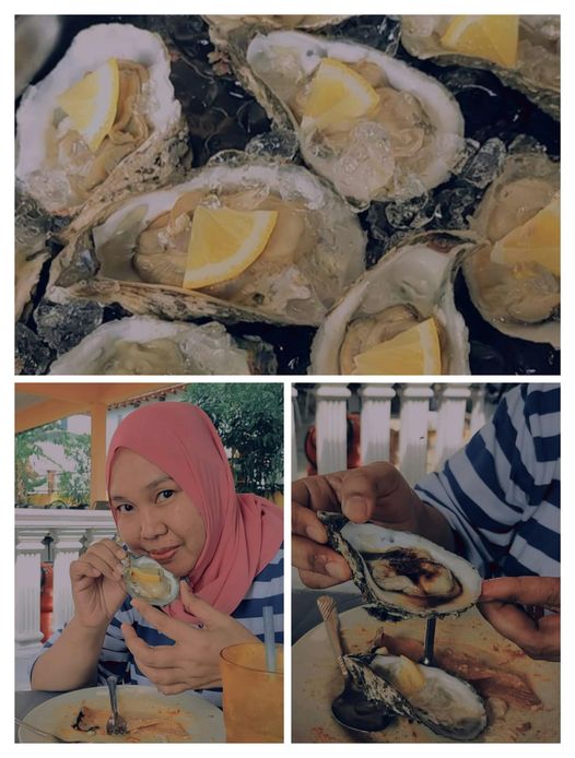 MAKAN OYSTER DI TIRAM MUAR OYSTER
