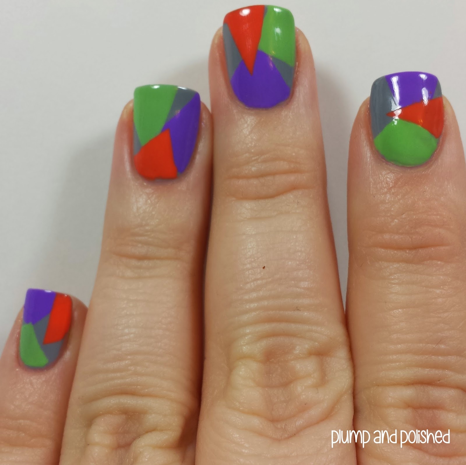 Plump and Polished: ShopLately - Geometric Nail Art