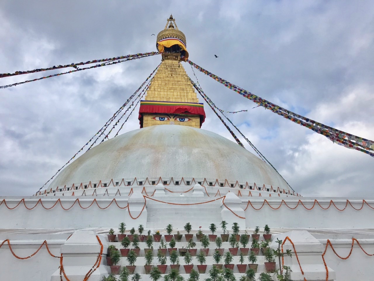 Visit To Boudhanath Stupa