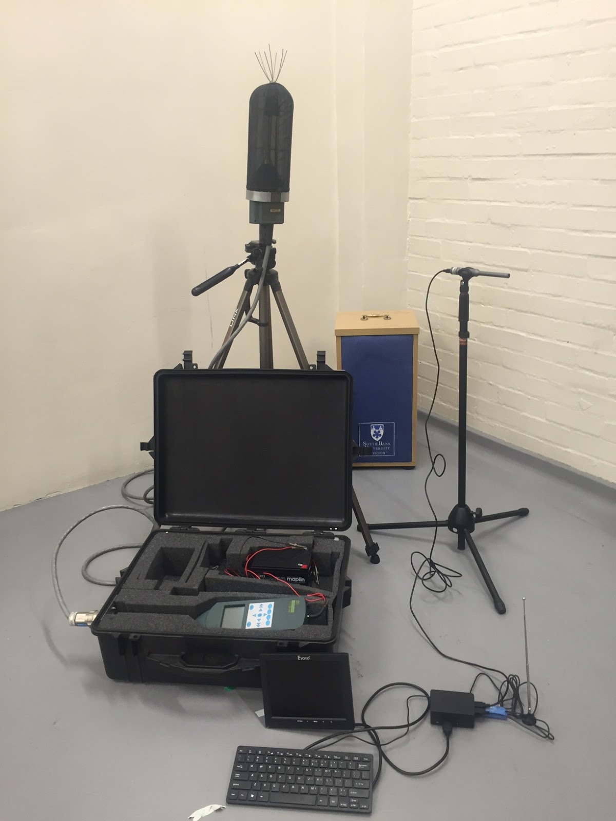 London South Bank University Acoustics Group : Noise monitoring kit new ...