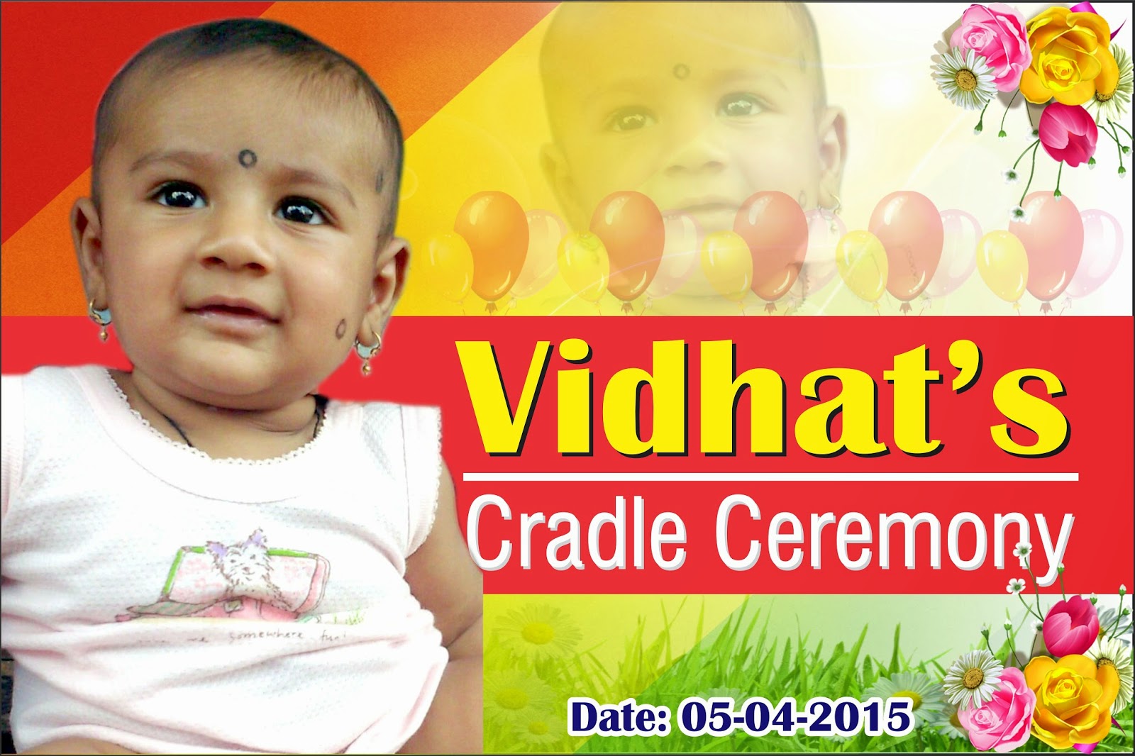 My Profile: Cradle Ceremony Banner, Bidar
